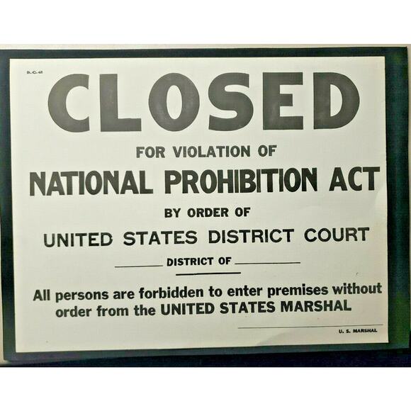 Unbranded | Accents | Vintage Closed For Violation Of National ...